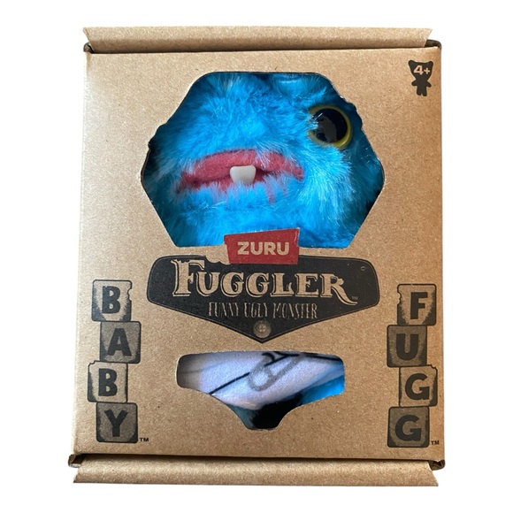 Zuru | Toys | Zuru Fuggler Baby Fugg Series 3 Screech Blue Plush Toy ...